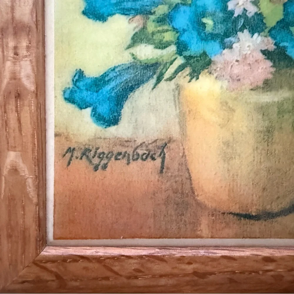Accents | Vintage M Riggenboch Signed Tile Oak Jewelry Music Box ...